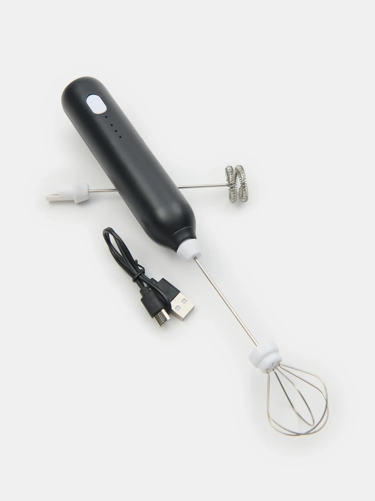 Sinsay - Šlehač a metla 2 v 1 s USB - černá