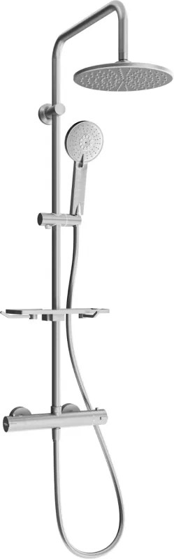 Mexen KT40 sprchový set s termostatickou baterií Kai, grafitová, 771504093-66