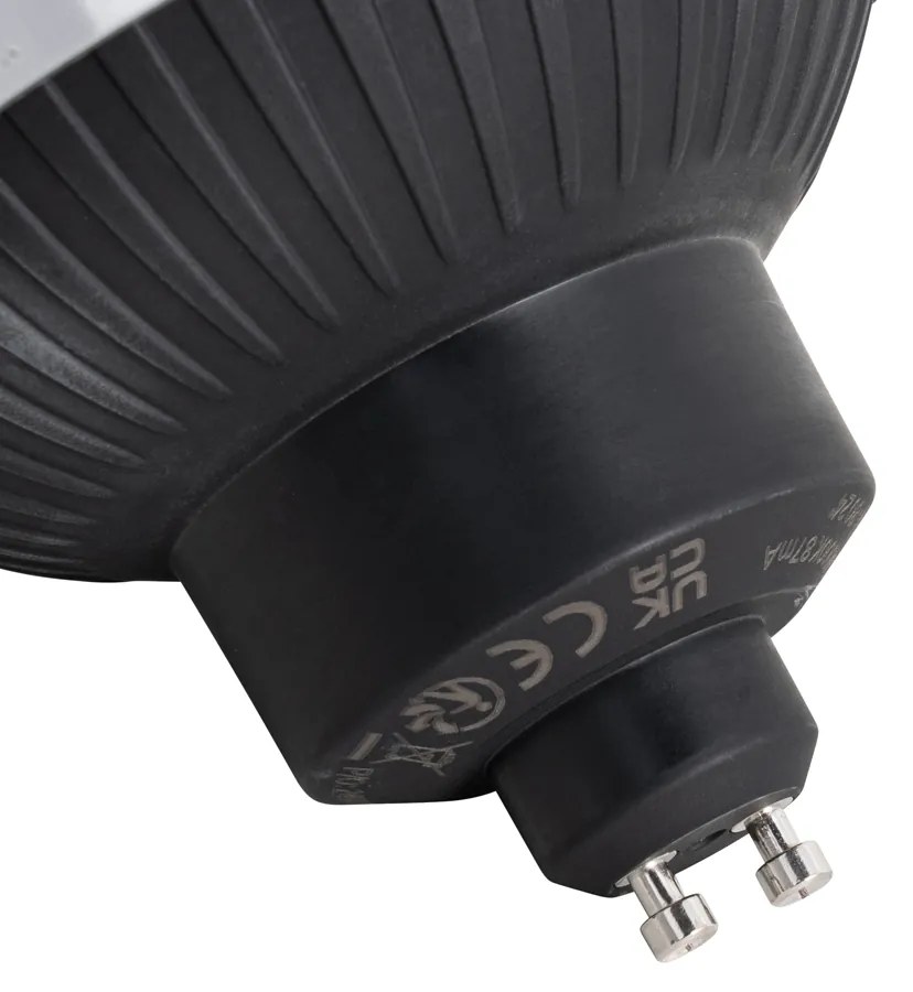 Sada 5 GU10 3-stupňových stmívatelných LED žárovek 111mm 10,5W 770 lm 4000K