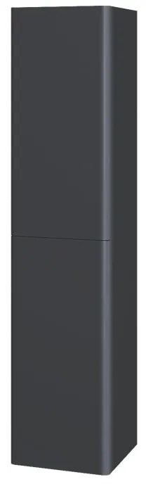 Mereo Mereo, Siena, koupelnová skříňka 155 cm vysoká, L/P, bíla , antracit, černá , multicolor - RAL lesk/mat, CN434LP
