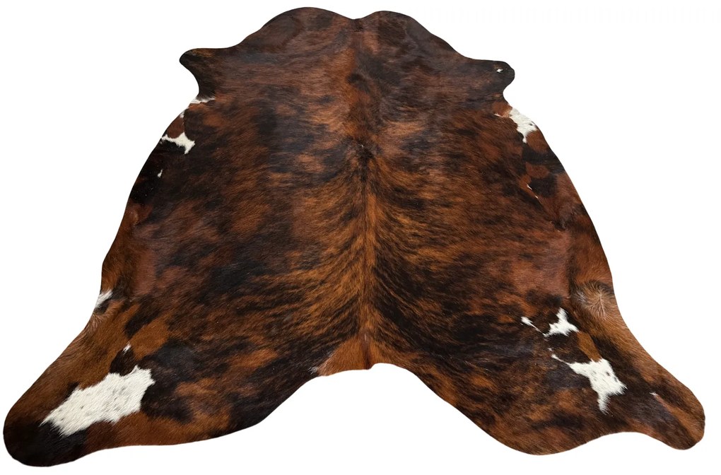 Koberec kusový hovězí kůže 3,5 m2, exotic tricolor 131