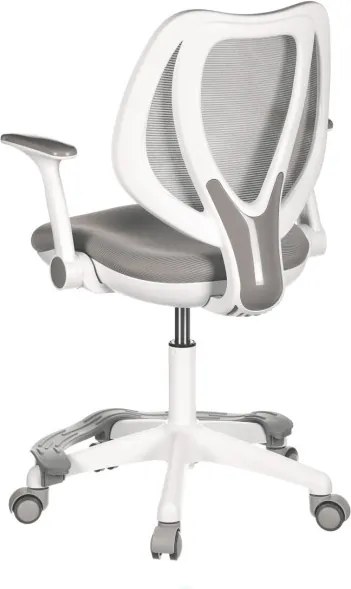 Dětská otočná židle šedá KA-C806 GREY