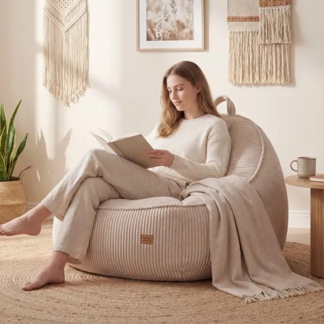 Sedací pytel COMFY 4.0 béžový