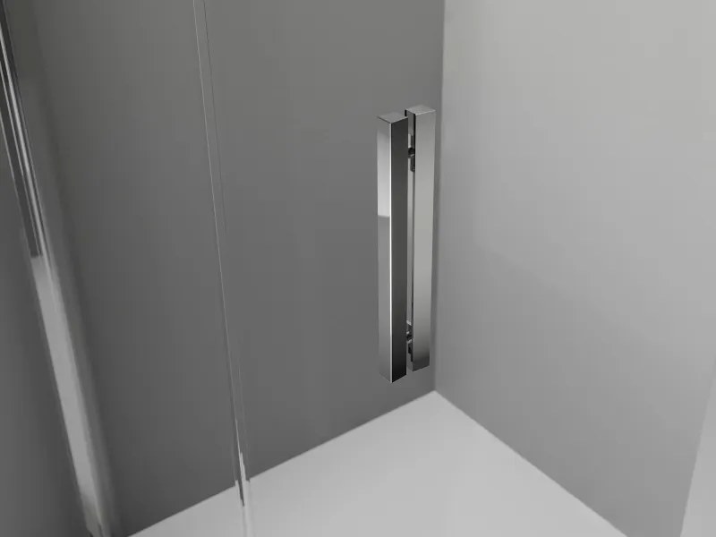 Mexen Exo skládací sprchové dveře 95 cm, transparentní, chrom - 816-095-000-01-00