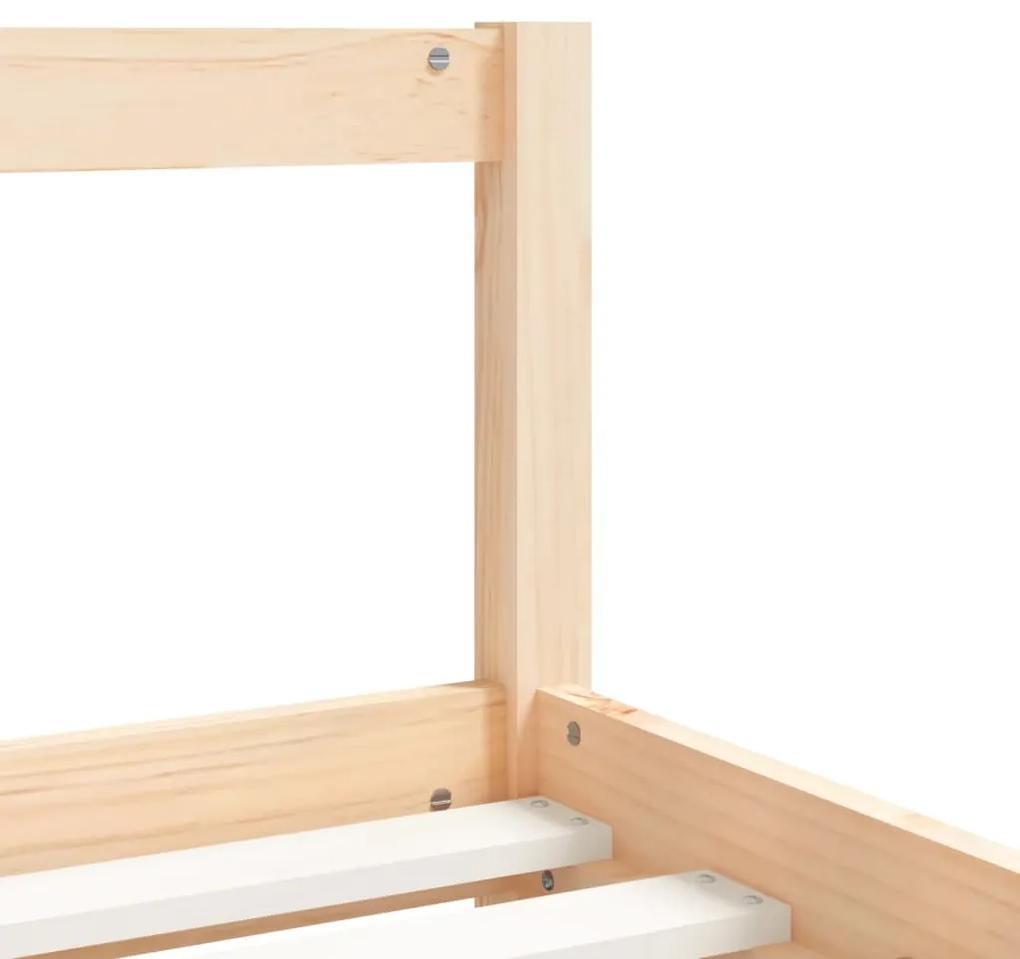 Dětská postel se zásuvkami 90 x 190 cm masivní borové dřevo - Default Title