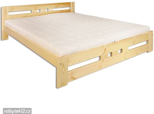 Dřevěná postel Alegra, masiv borovice