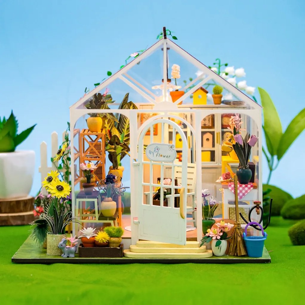 2Kids Toys Miniatura domečku Rozkvetlý altánek