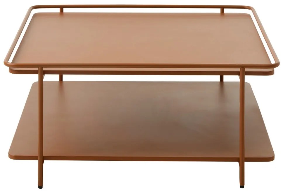 Designový konferenční stolek Harinder 75 cm terakota