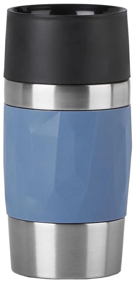 Tefal - Termohrnek 300 ml COMPACT MUG nerez/modrá