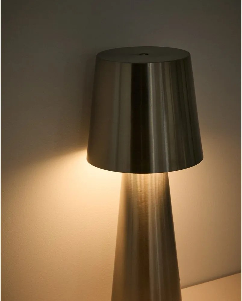 LED stolní /přenosné stmívatelné venkovní svítidlo na USB ø 16 cm Arenys – Kave Home