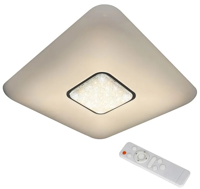 Stropní LED svítidlo Yax, 1x LED 24w, 3000-6000k, w, s ovladačem