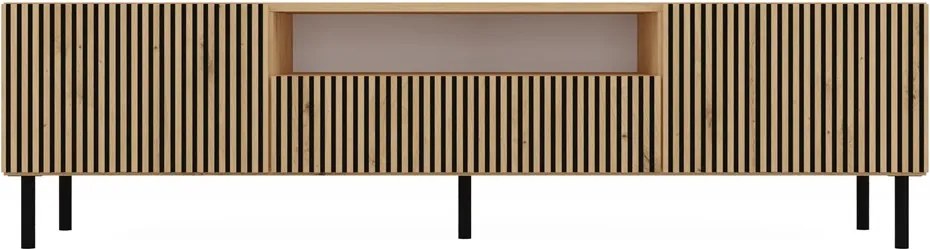 TPS Televizní stolek KAMA SLIM, 160 cm Dub Artisan