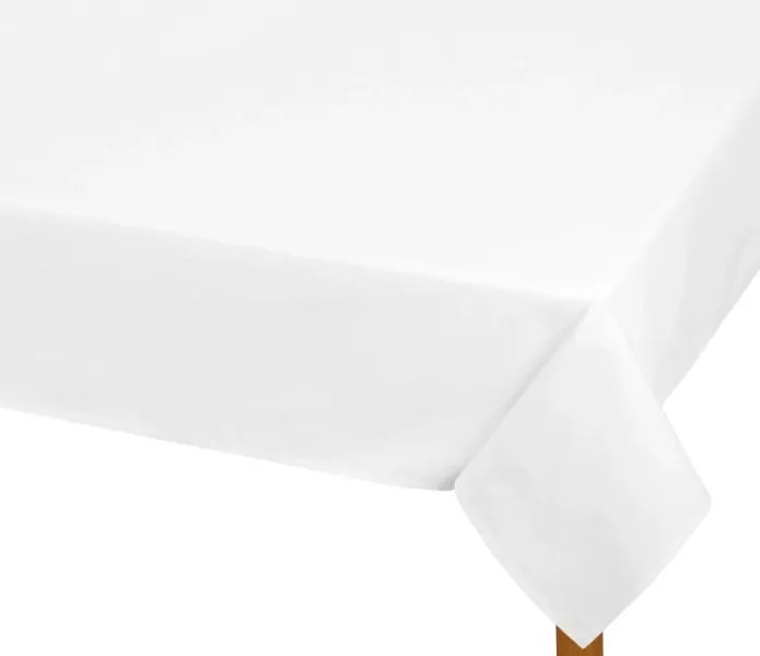 Bellatex Ubrus ADÉLA  Bílá rozměr kulatý průměr 130 cm  (foto viz dezén)