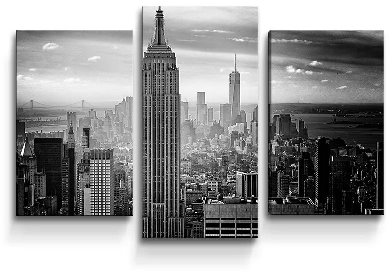 Sablio Obraz - 3-dílný Manhattan - 75x50 cm