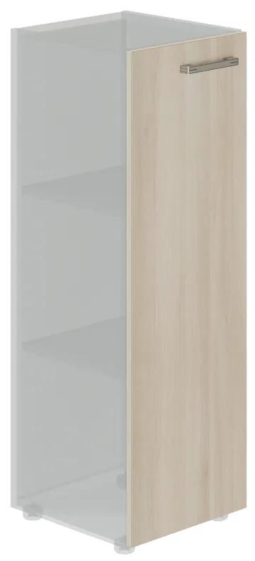 Dveře na skříň TopOffice 39,9 x 40,4 x 119,5 cm, levé, akát světlý
