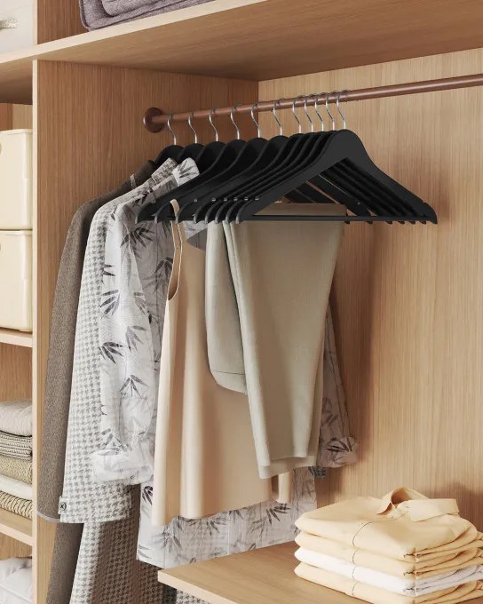 Věšáky na oblečení CRW030B01 30 ks