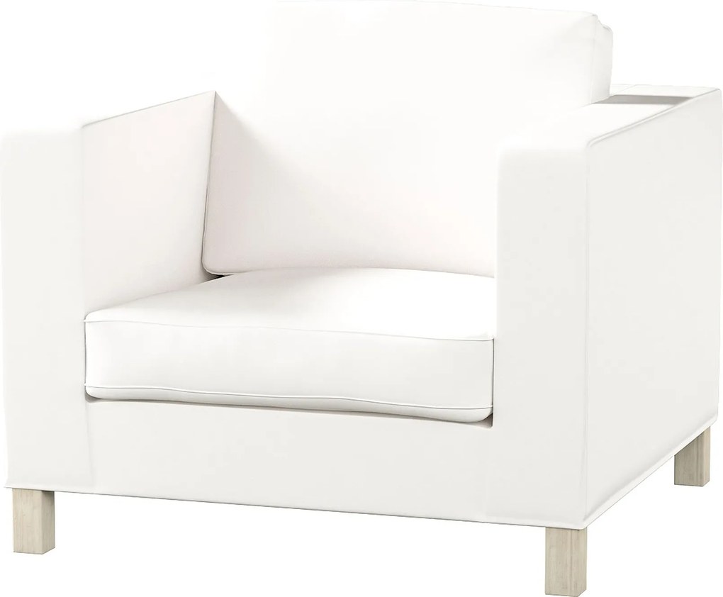 Potah na křesko IKEA Karlanda, krátký barva bílá