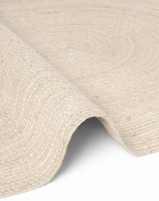 Koberec Hanse Home Jute Braided Rangpur naturální / sloní kost ovál