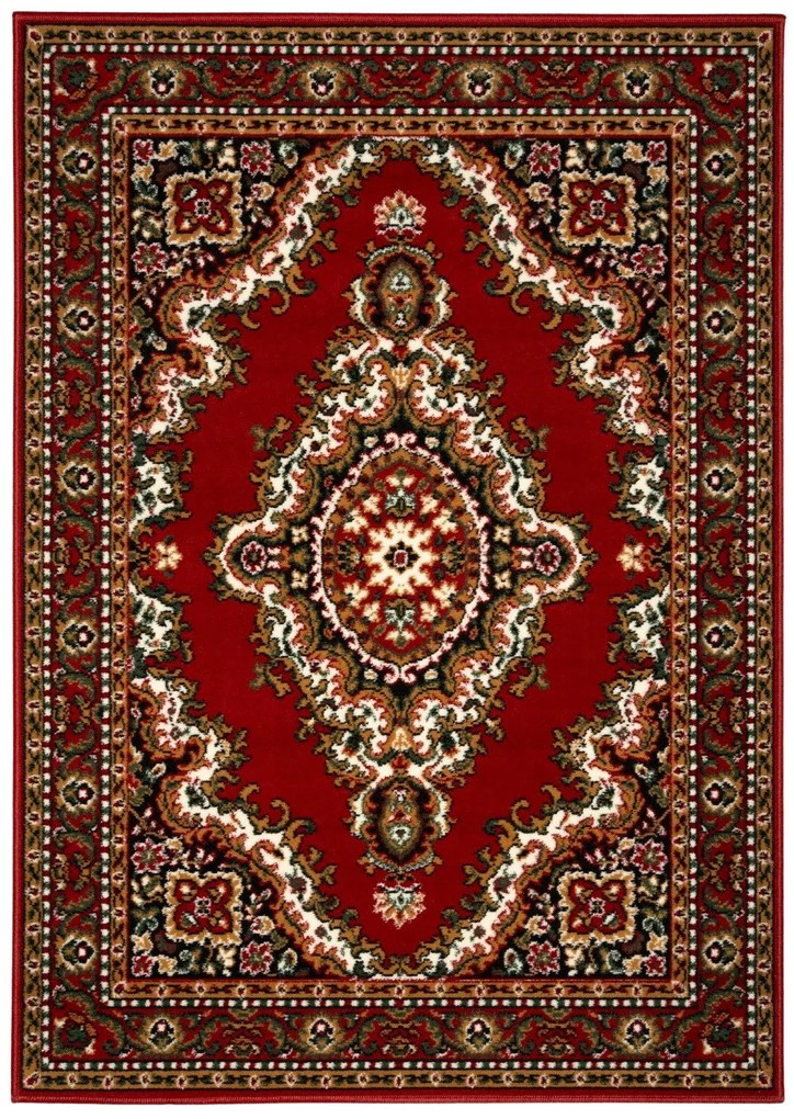 Alfa Carpets  Kusový koberec TEHERAN T-102 red - 160x230 cm