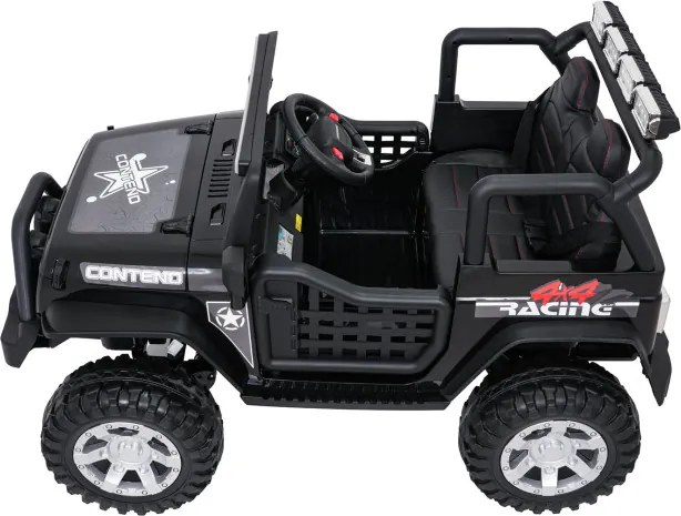 Elektrické autíčko Jeep BEAST 4x4 černé