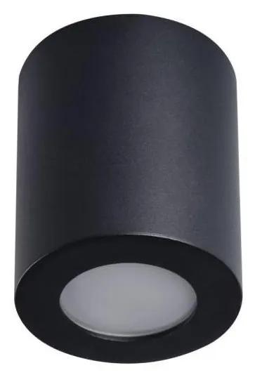 Kanlux | Kanlux 29240 - Koupelnové stropní svítidlo SANI 1xGU10/10W/230V IP44 černá | KX0275