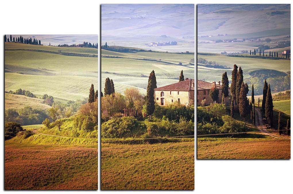 Obraz na plátně - Italská venkovská krajina 1156D (150x100 cm)
