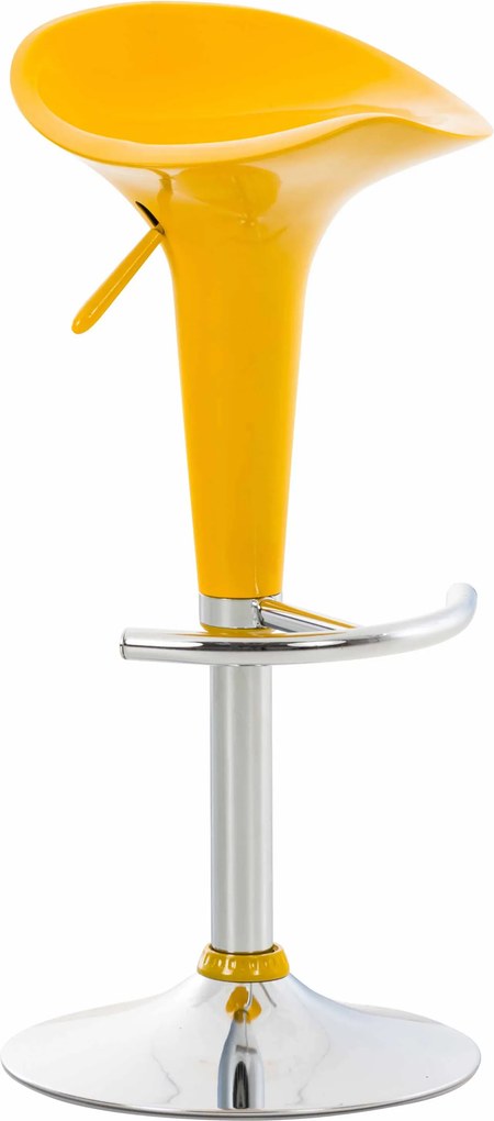 Barová židle Saddle – žlutá