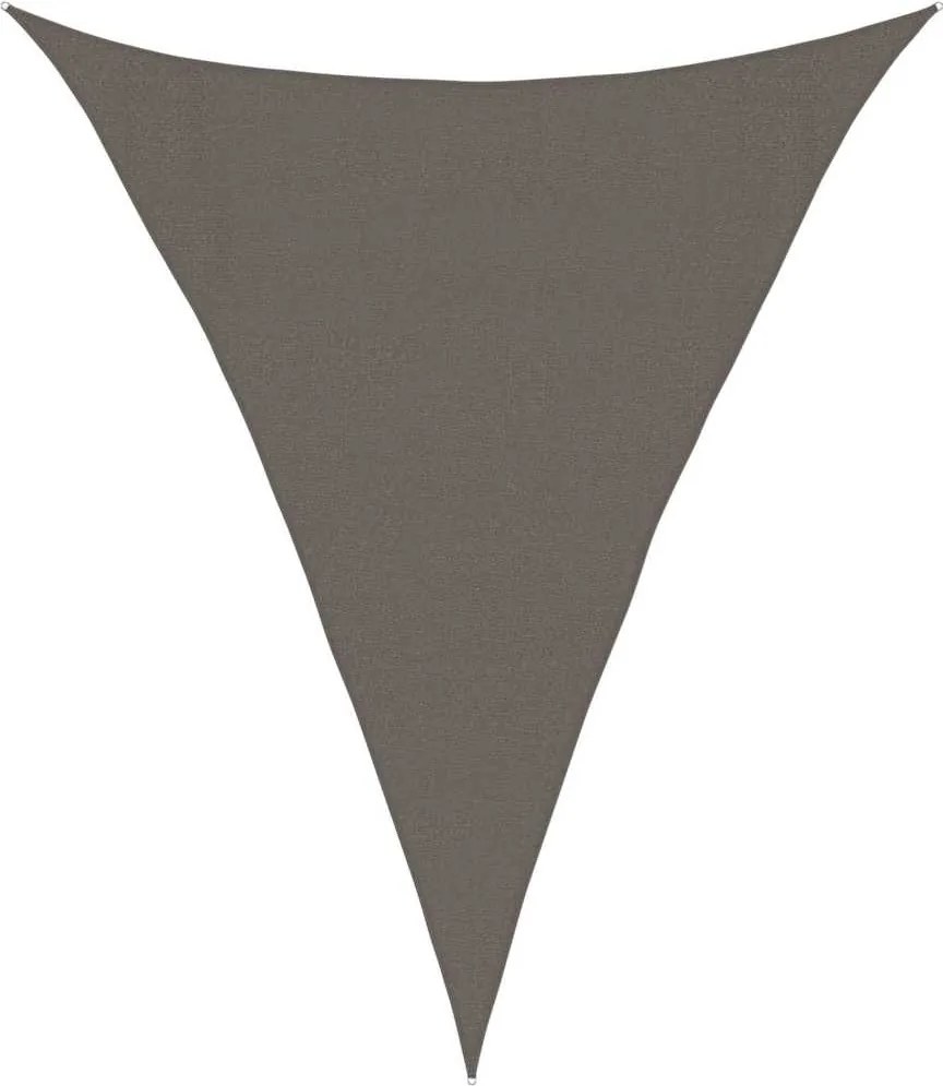 Stínicí plachta 160 g/m² antracitová 3 x 4 x 4 m HDPE 311090