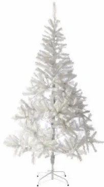 Umělý vánoční strom s třpytivým efektem - 180 cm, bílý OEM D32994