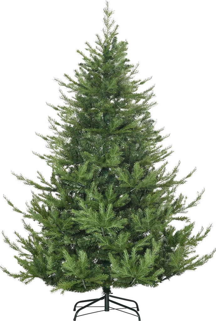 Vánoční stromek 180 cm umělý realistický s hustými větvemi a 1942 špičkami