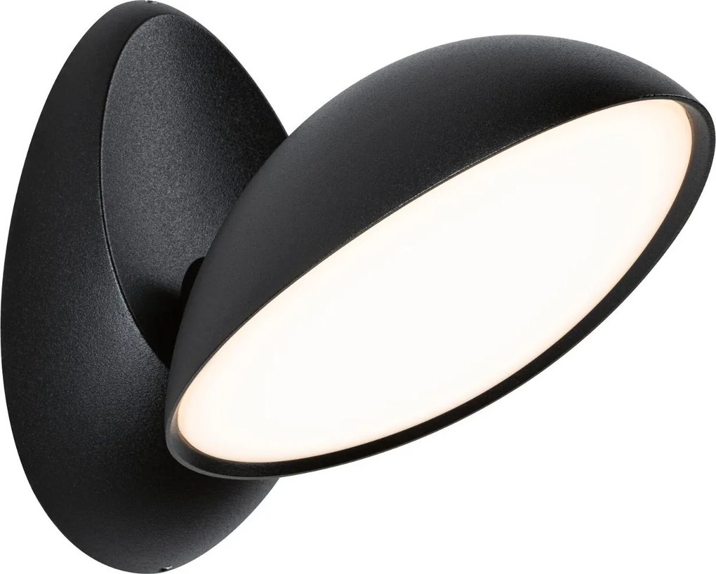 P 94767 LED venkovní nástěnné svítidlo Batona IP44 137x110mm 3000K 12W 230V antracit hliník - PAULMANN