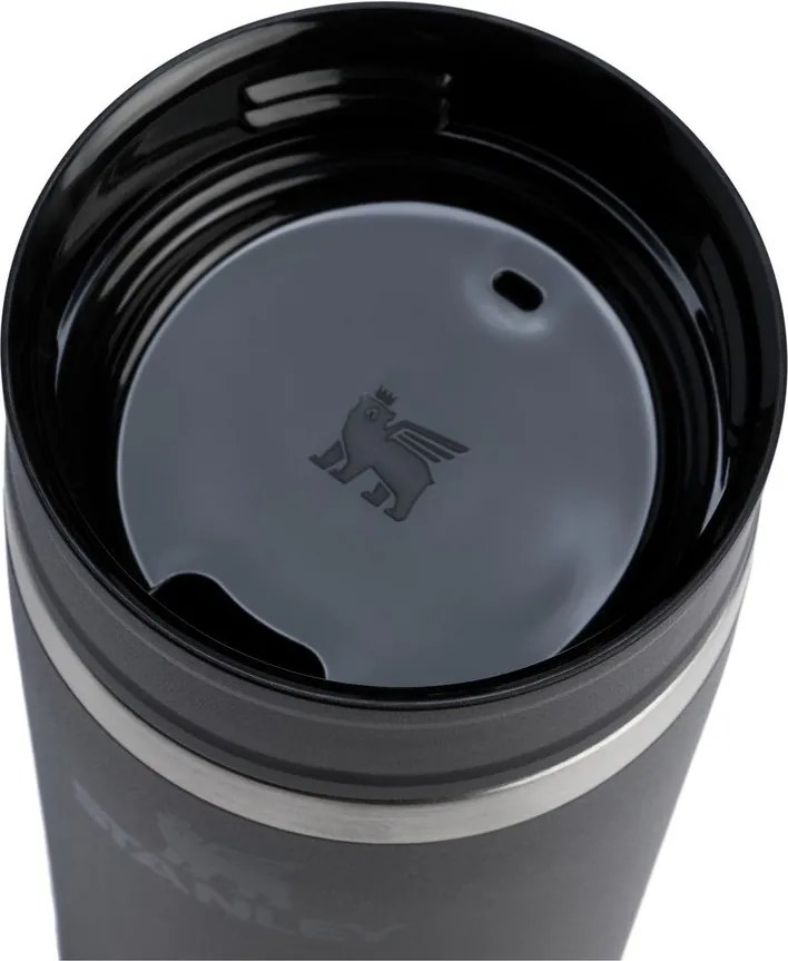 Černý termo hrnek z nerezové oceli 230 ml Café-To-Go Travel Mug Black 2.0 – Stanley