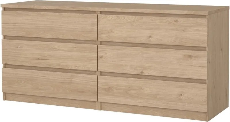 Komoda Simplicity 154 x 50 x 70 cm, hikora jackson