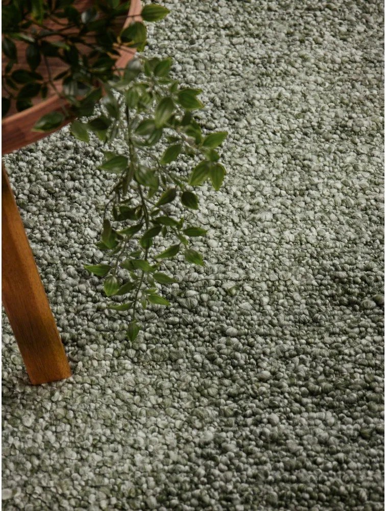 Zelený ručně tkaný koberec z materiálu bouclé 200x290 cm Notting Hill Portobello – Ted Baker
