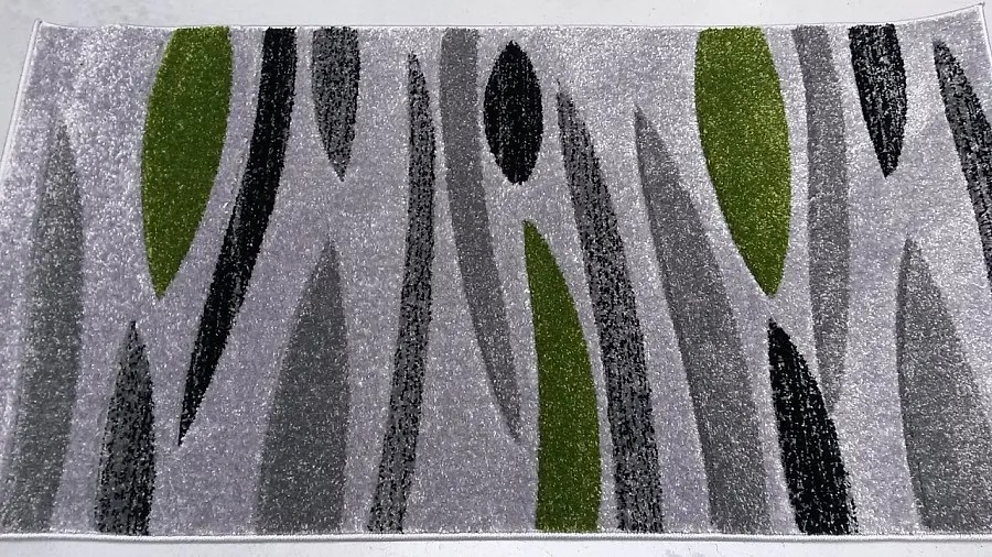Kusový koberec FANTASY šedý zelený 200x290