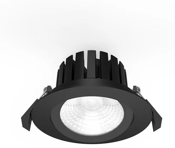 Led2 Zápustné LED svítidlo MAX 2 ø 8 cm, IP65 4000K Barva: Bílá, Stmívání, řízení: DALI/PUSH