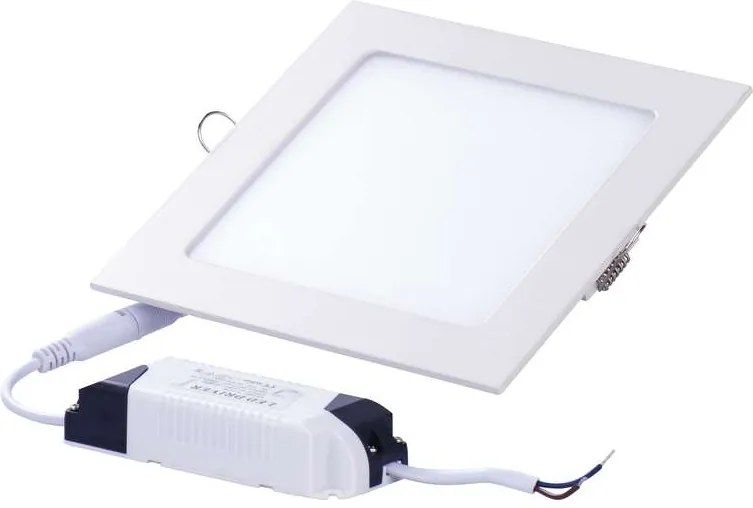 LED vestavné svítidlo čtverec 6W IP20 teplá bílá Emos ZD2121