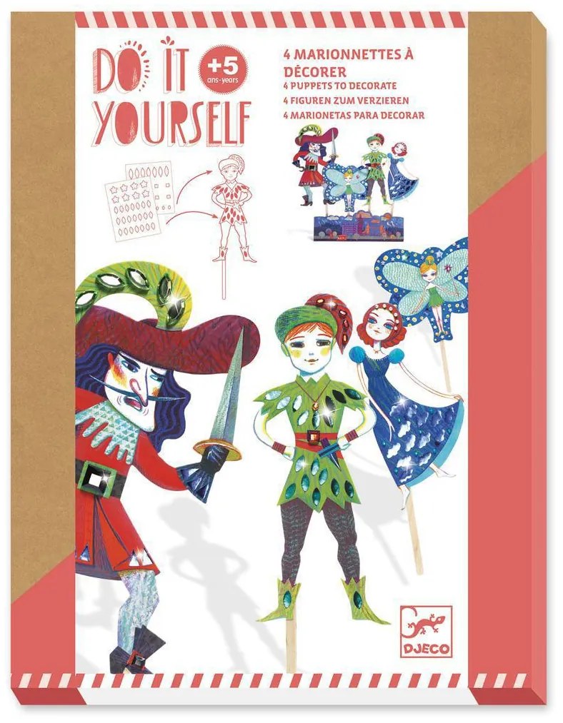 Djeco DIY Loutky Peter Pan