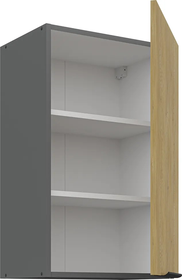CREMONA ac | horní skříňka 45 G-72 1F policová | 45 cm | antracit/cremona
