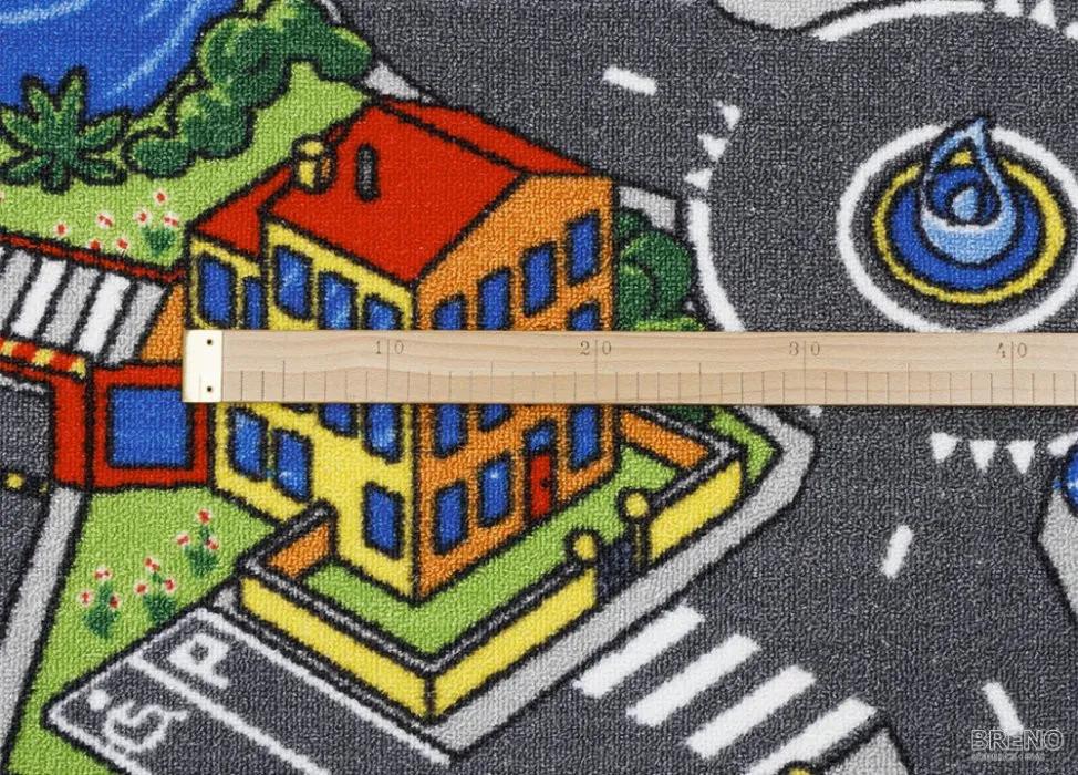 Vopi | Dětský koberec Clever town - 133 x 165 cm