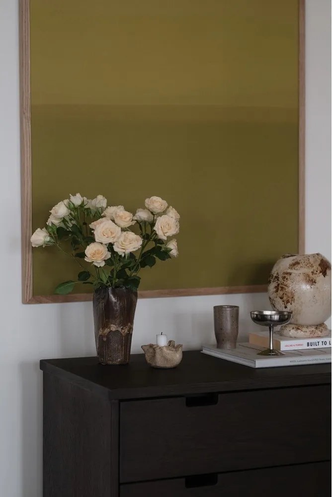 Komoda z dubového dřeva v tmavě přírodní barvě 75x85x38 cm Garrison – Rowico