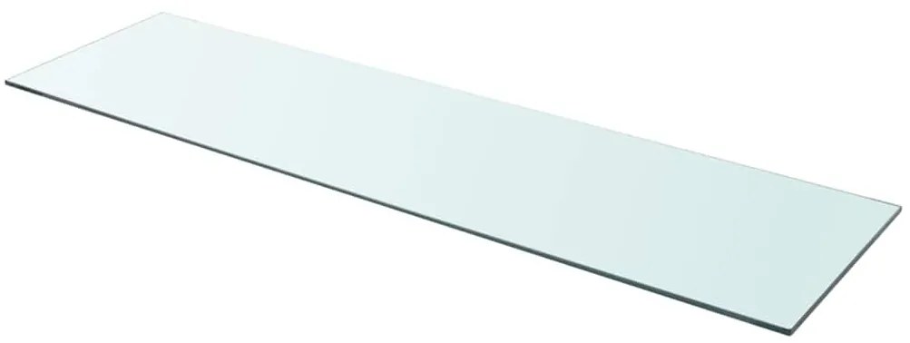 Policová deska sklo čiré 110x30 cm 243851