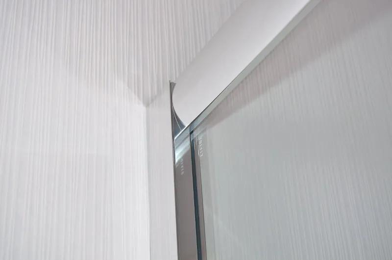 ARTTEC Sprchový kout rohový s posuvnými dveřmi ONYX A 1 čiré sklo 116 - 121 x 90 x 195 cm