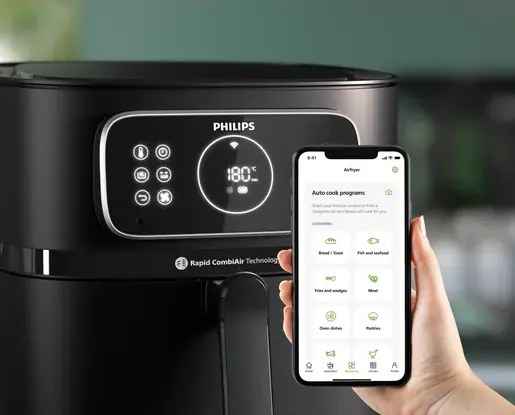 Philips 7000 Series Fritéza Airfryer Combi Connected 8,3 l HD9875/90