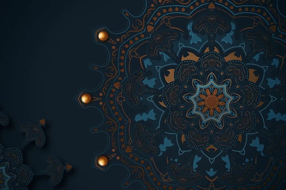 Samolepící tapeta luxusní Mandala