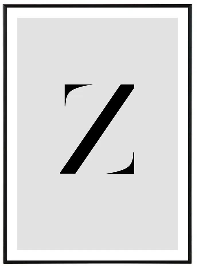 Letter Z - 50x70 cm Obraz