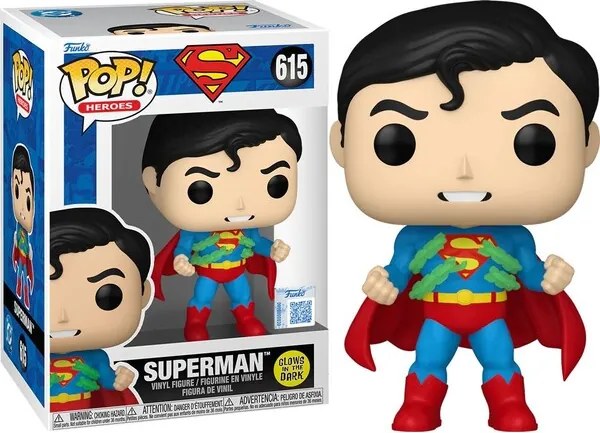 Funko POP! #615 Heroes: DC Comics - Superman (Metropolis Suit) (GITD) (Exclusive)