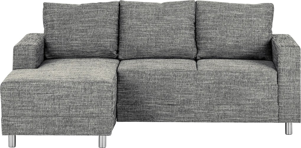 XXXLutz ROHOVÁ SEDAČKA, textil, šedá MID.YOU - Sedací soupravy - 001628000202