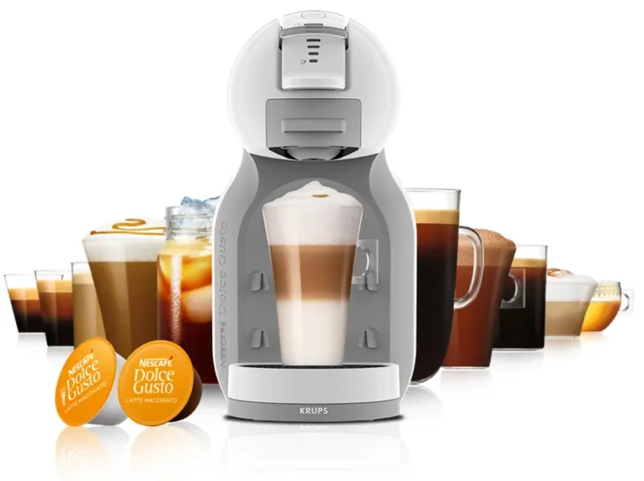Kapslový kávovar Krups Nescafé Dolce Gusto KP1201 Mini Me White Grey ...