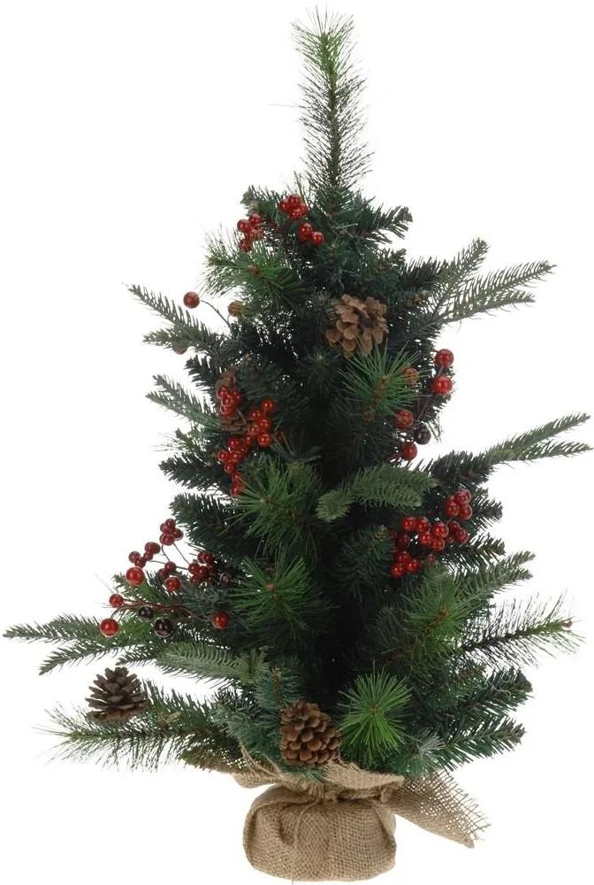 Dekorační vánoční stromek  umělý vánoční stromek, výš. (cm)\60